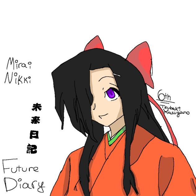 Mirai Nikki - Tsubaki Kasugano 6th - ibisPaint