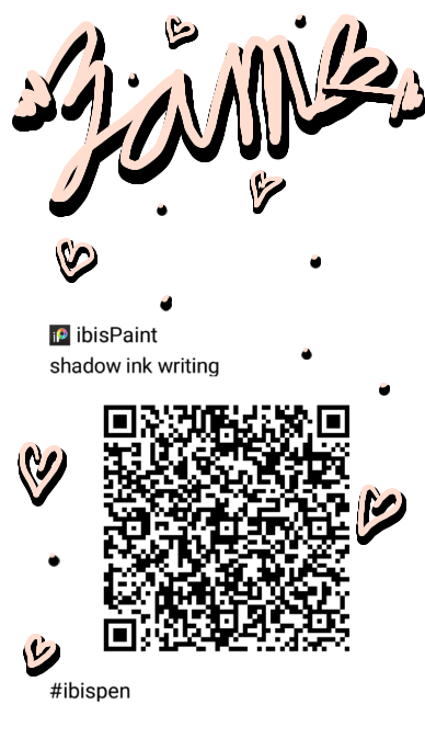 shadow ink writing - ibisPaint