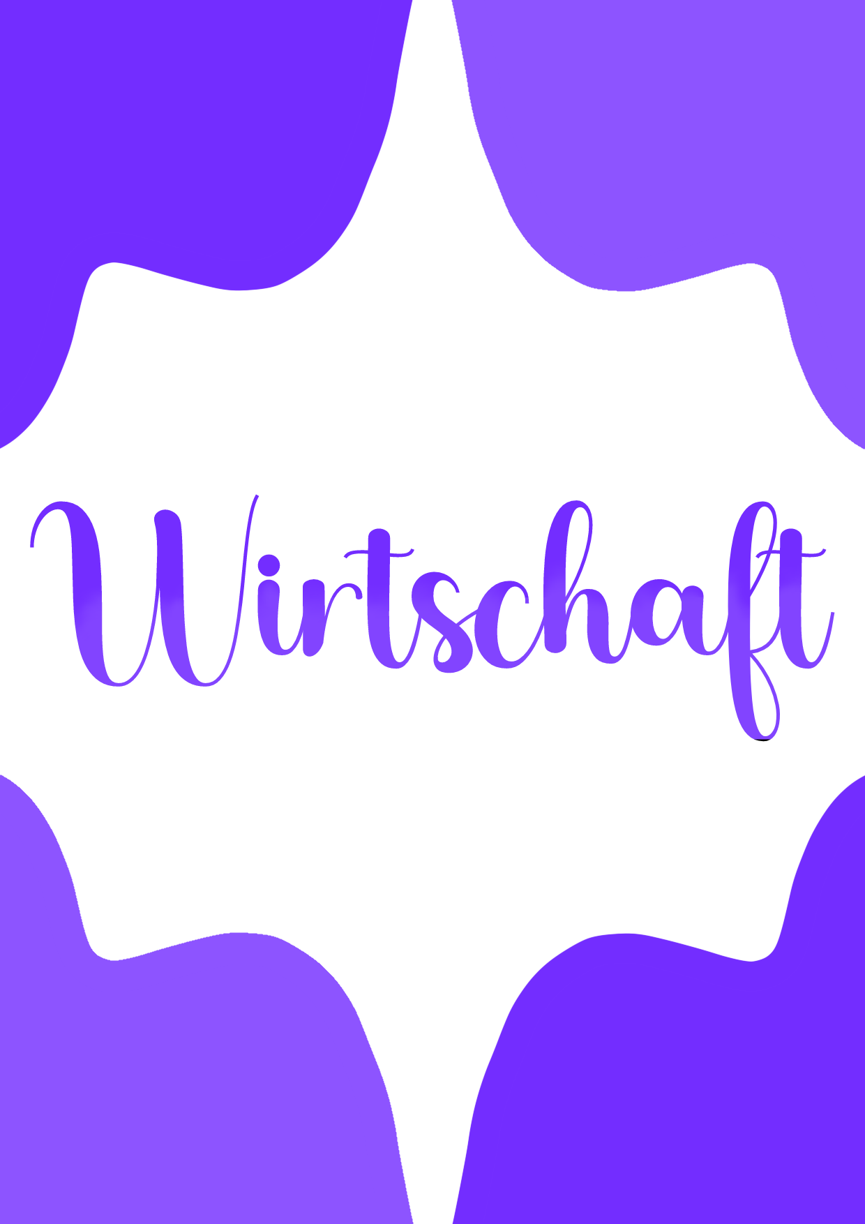 Deckblatt Wirtschaft - ibisPaint