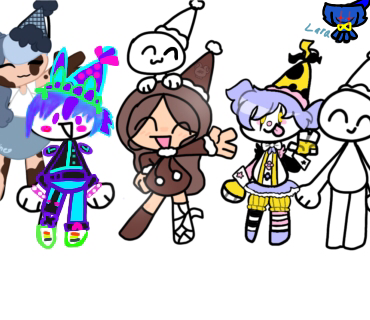 Party Hat collab! - ibisPaint