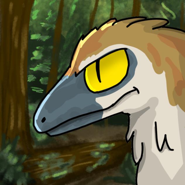 Silly Accurate Raptor Animation - ibisPaint