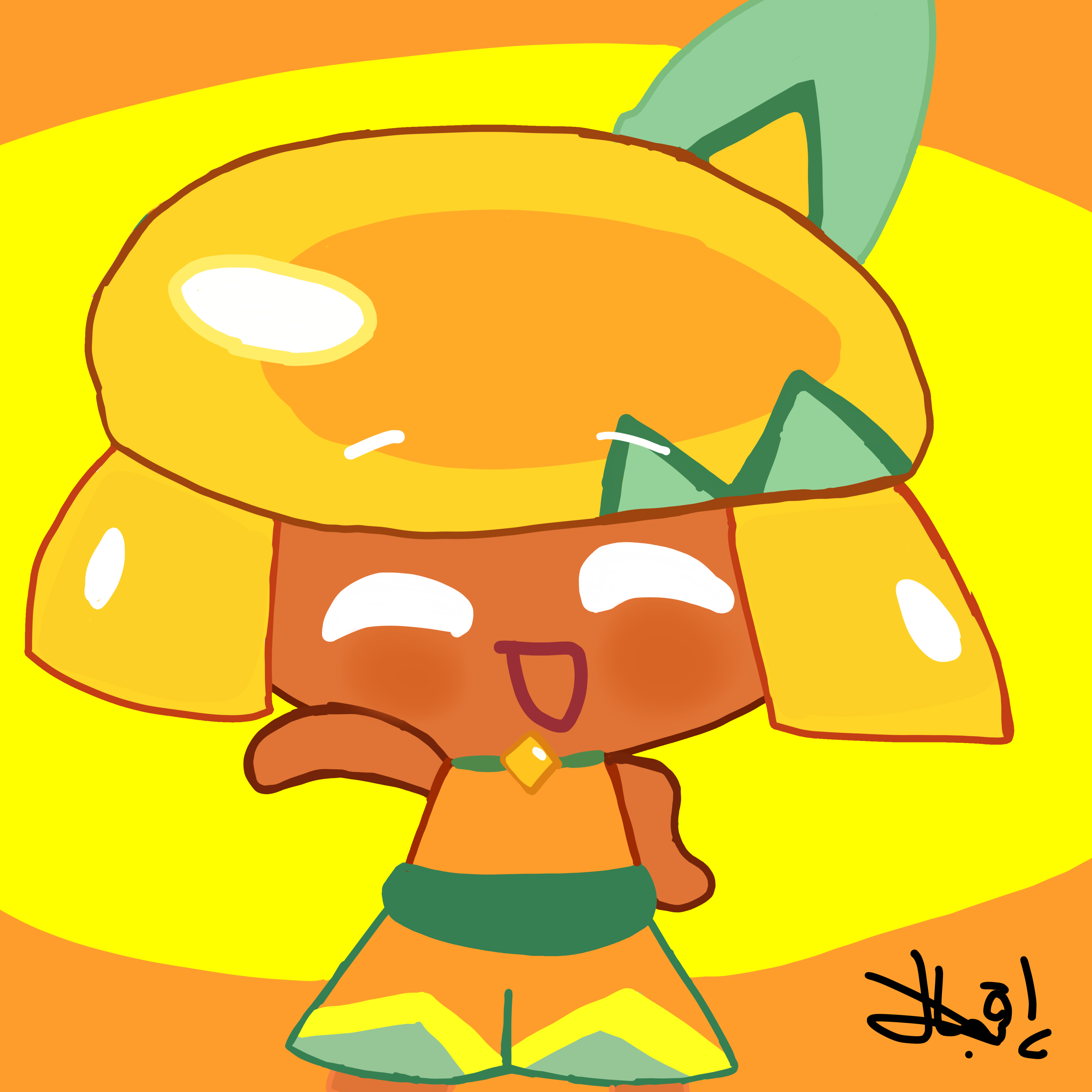 Mango cookie!cookie run kingdom - ibisPaint
