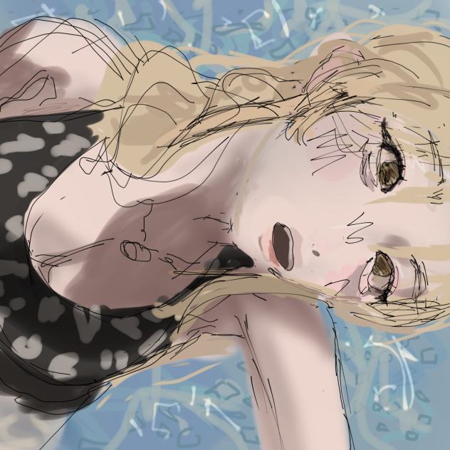 swimming - ibisPaint