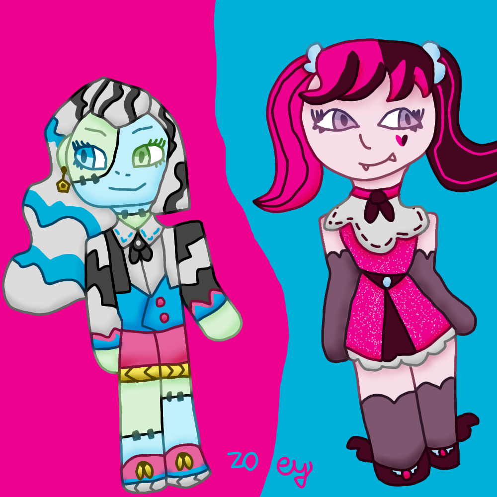 Monster High Redesign - ibisPaint