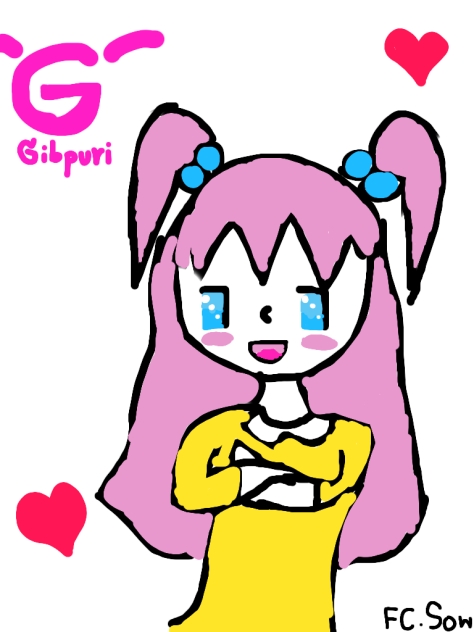 Speed paint Gibpuri. - ibisPaint