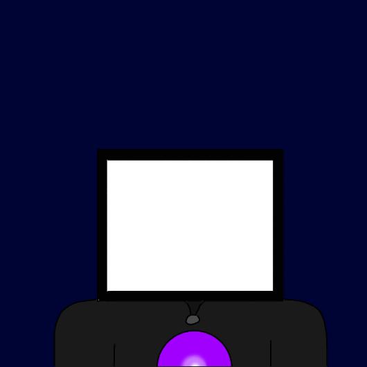 titan tv man, red screen from toilet pov - ibisPaint