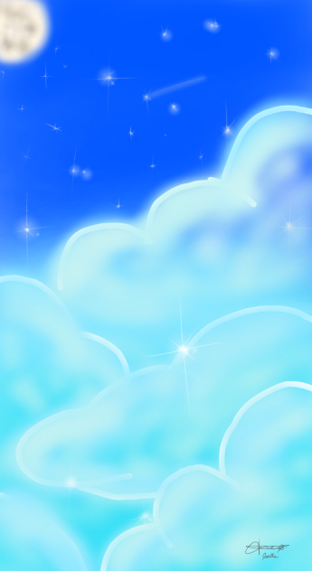 How to draw Sky using ibisPaint - ibisPaint