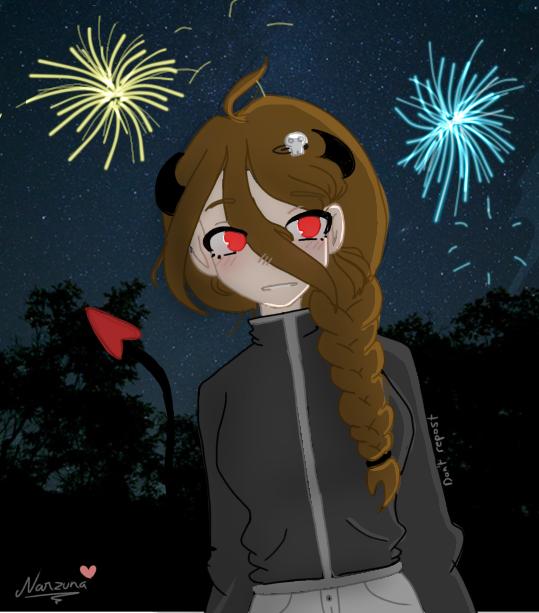 Fireworks🎇 - ibisPaint
