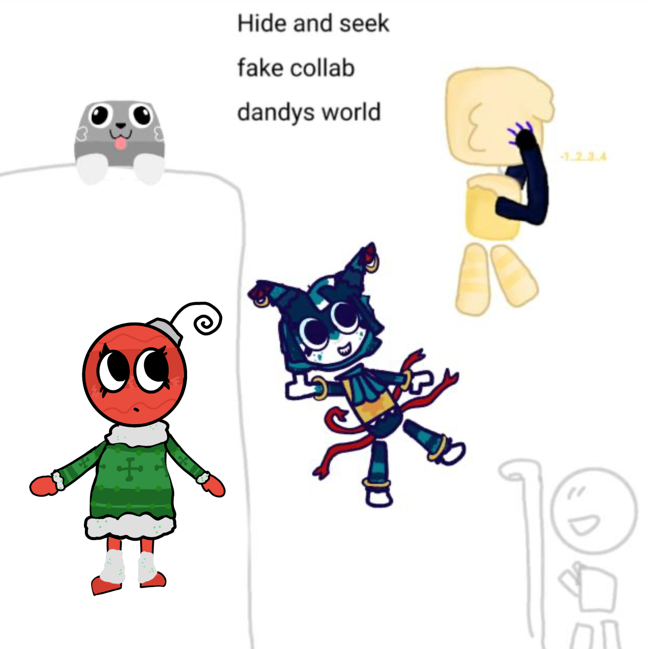 Hide and Seek DW Fake Collab! - ibisPaint