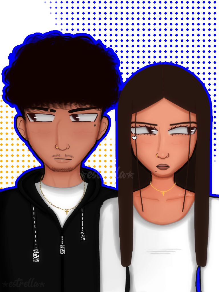 edgar and a copy n paste latina - ibisPaint