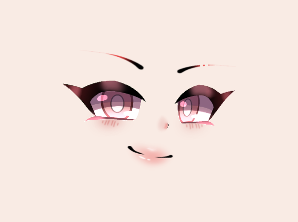 gacha face edit ( •ᴗ• ) - ibisPaint
