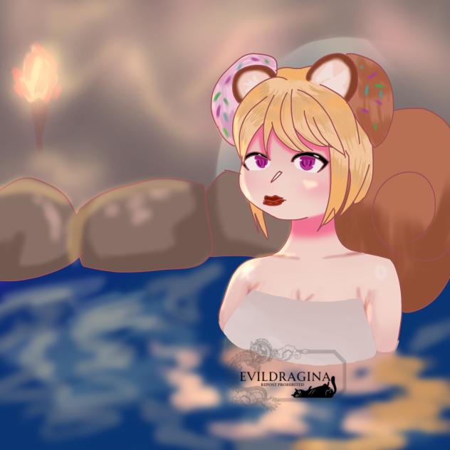 Vanila Fanart Towel Edit - ibisPaint