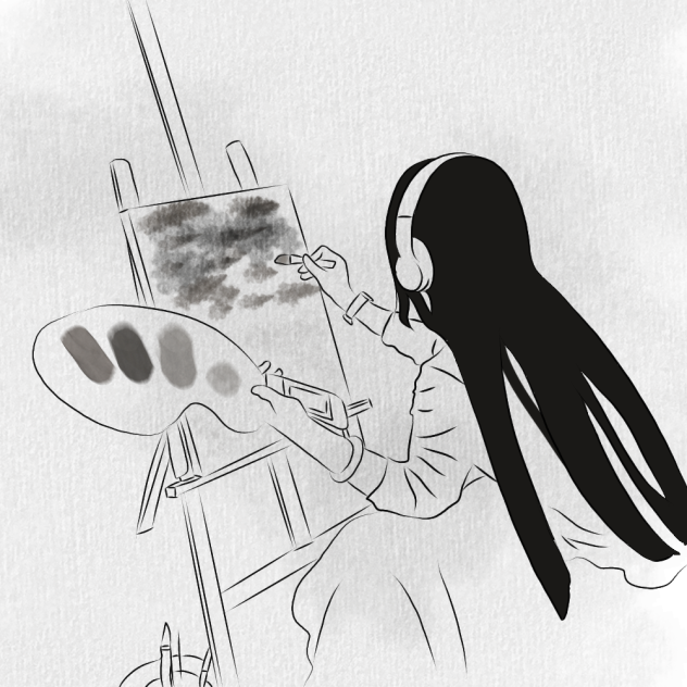 black white - ibisPaint