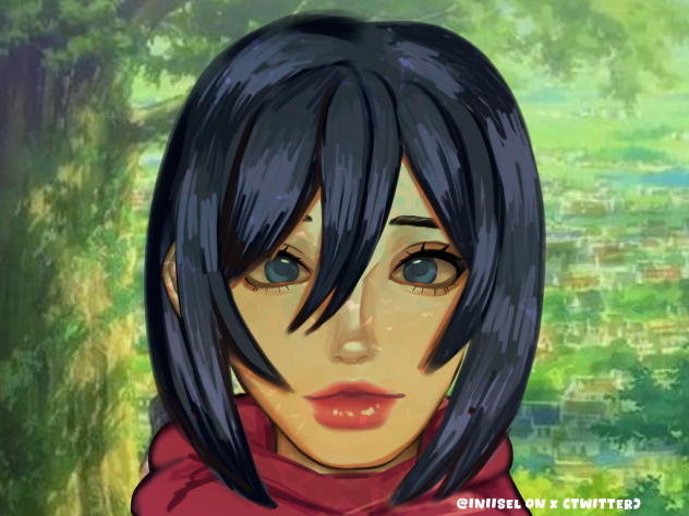 Mikasa Ackerman - ibisPaint