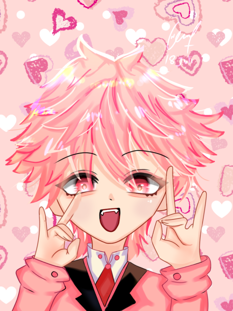 pink boy - ibisPaint