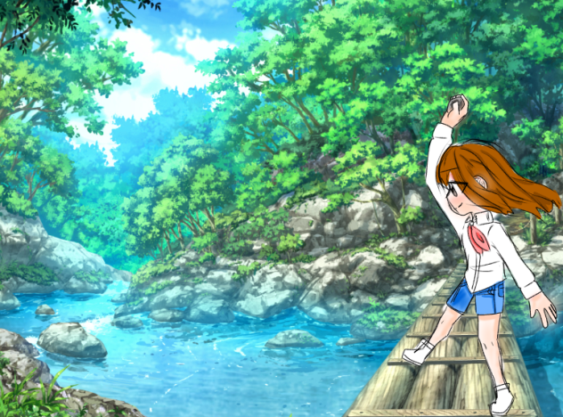 pretty river..! - ibisPaint