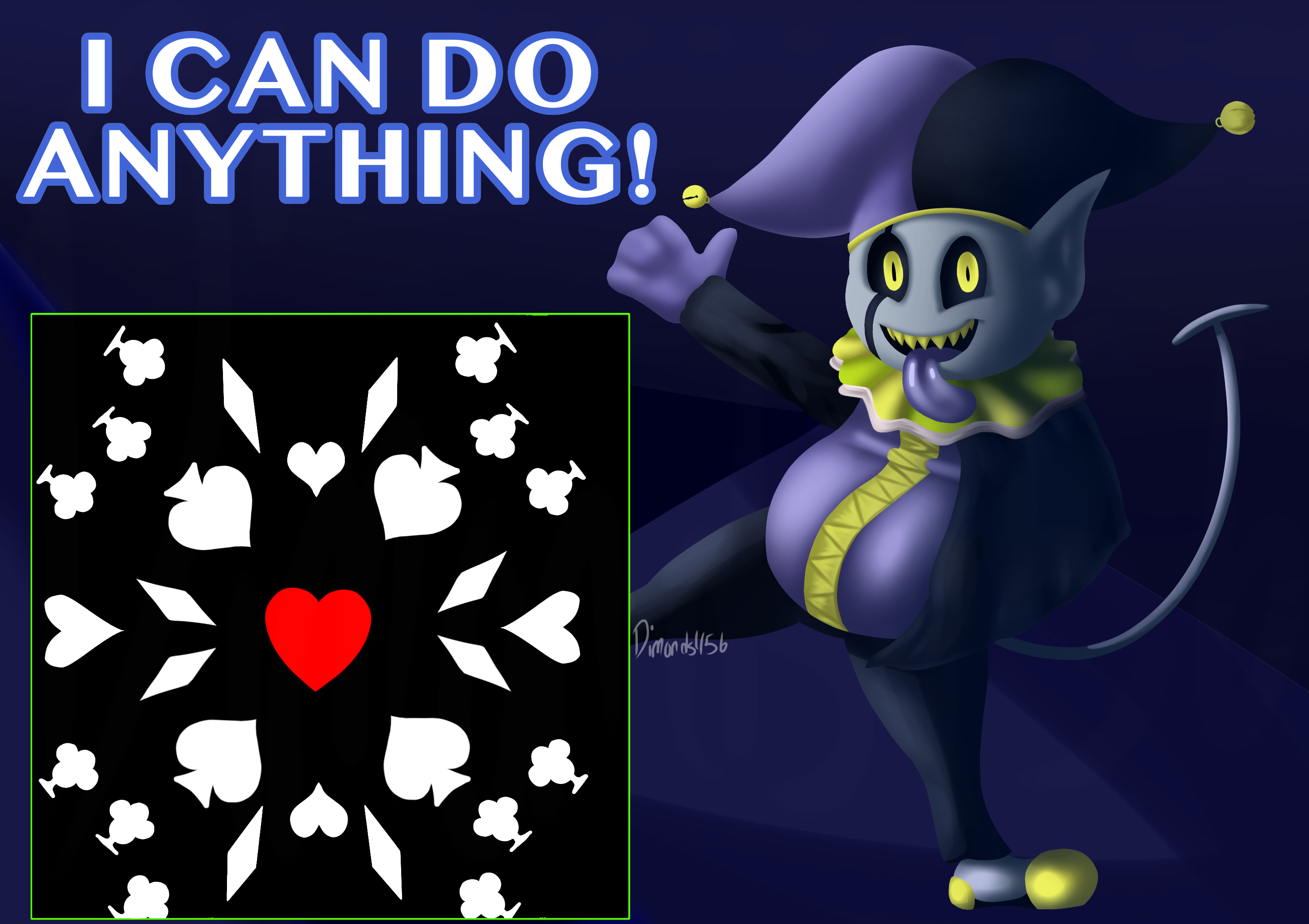 JEVIL (Deltarune Art) - ibisPaint