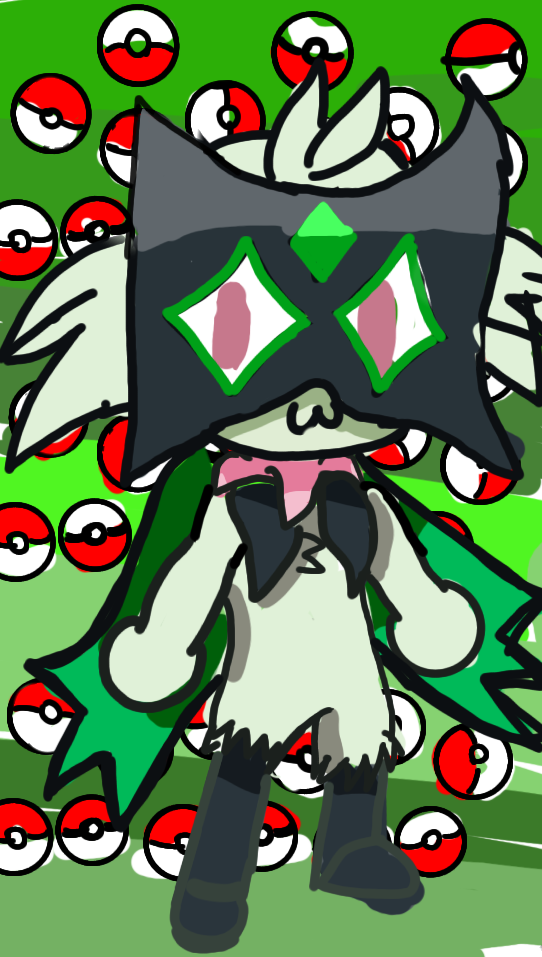 neco arc with meowscarada - ibisPaint