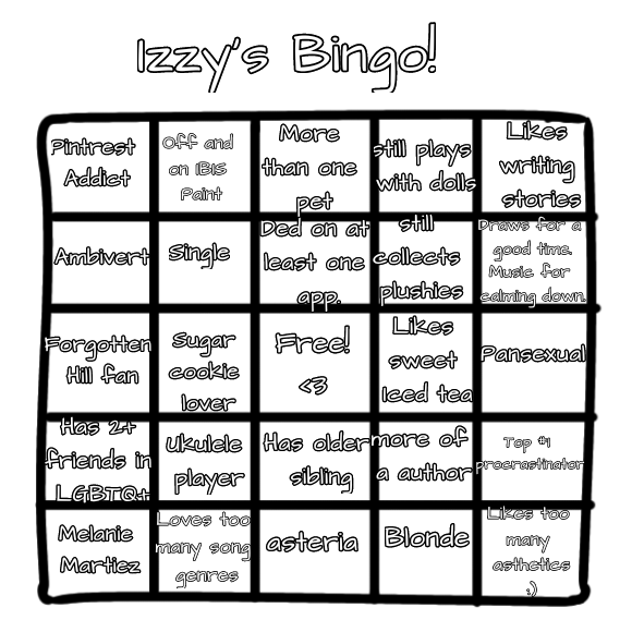 My bingo - ibisPaint