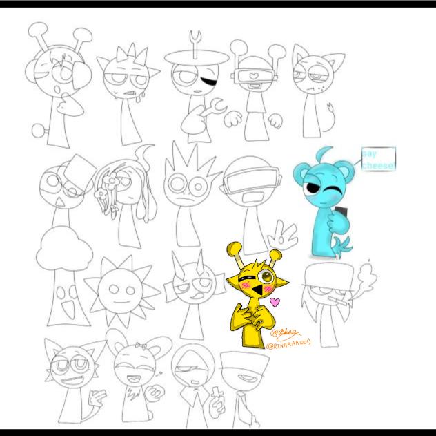 Sprunki collab p4 - ibisPaint