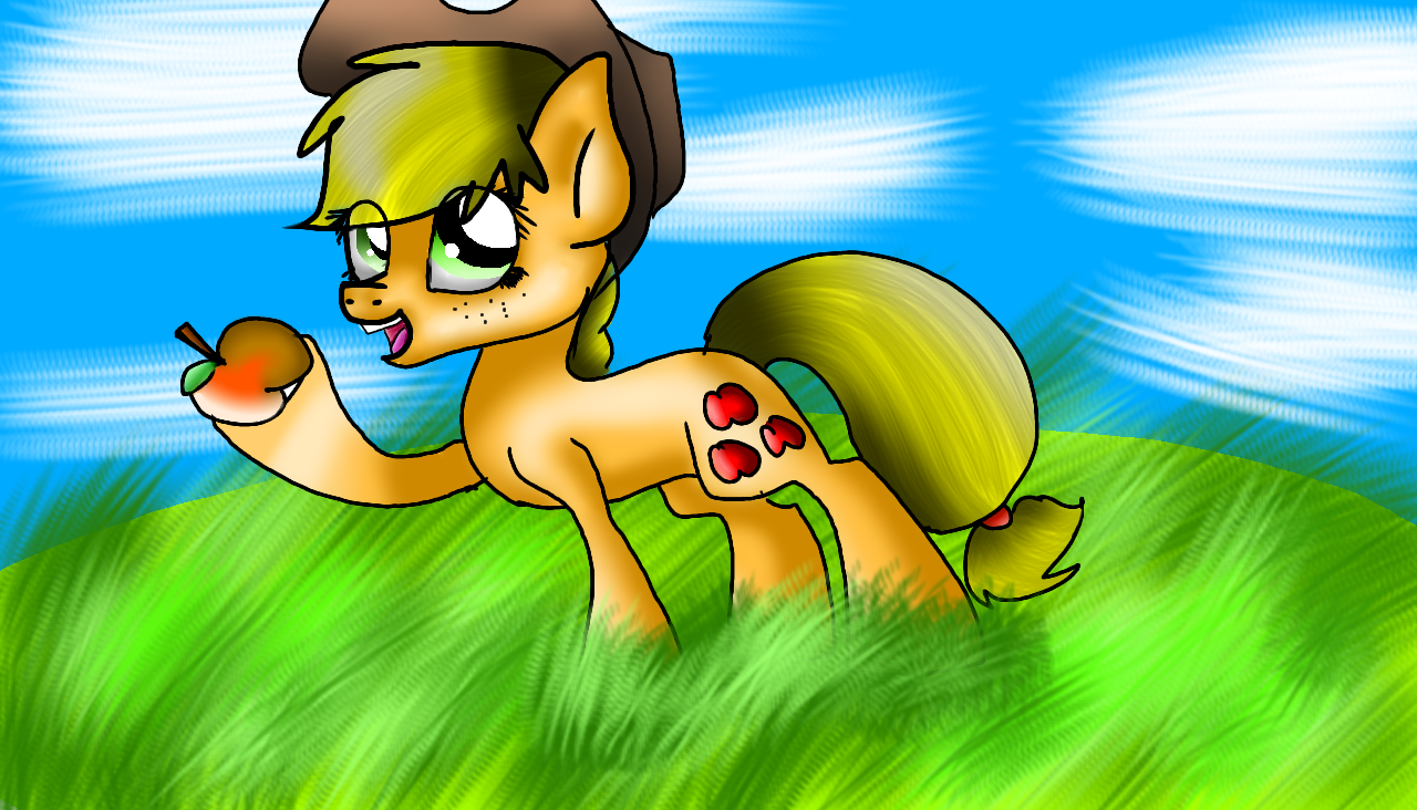 Speedpaint Apple Jack - ibisPaint