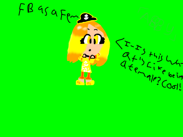 FailBoat as a woman - ibisPaint