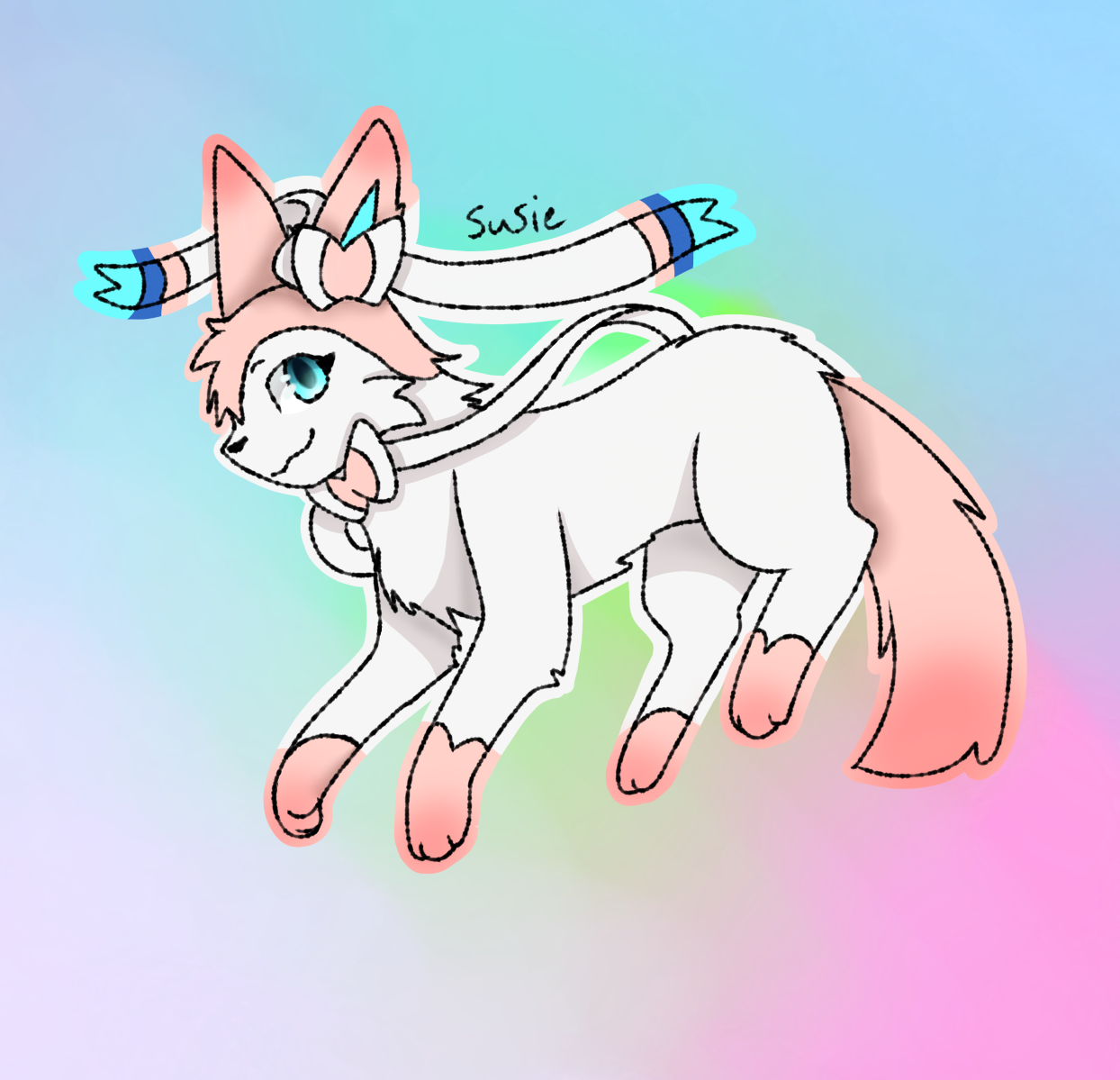 Susie the Sylveon - ibisPaint