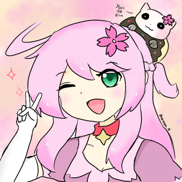 Donut Sakura - ibisPaint