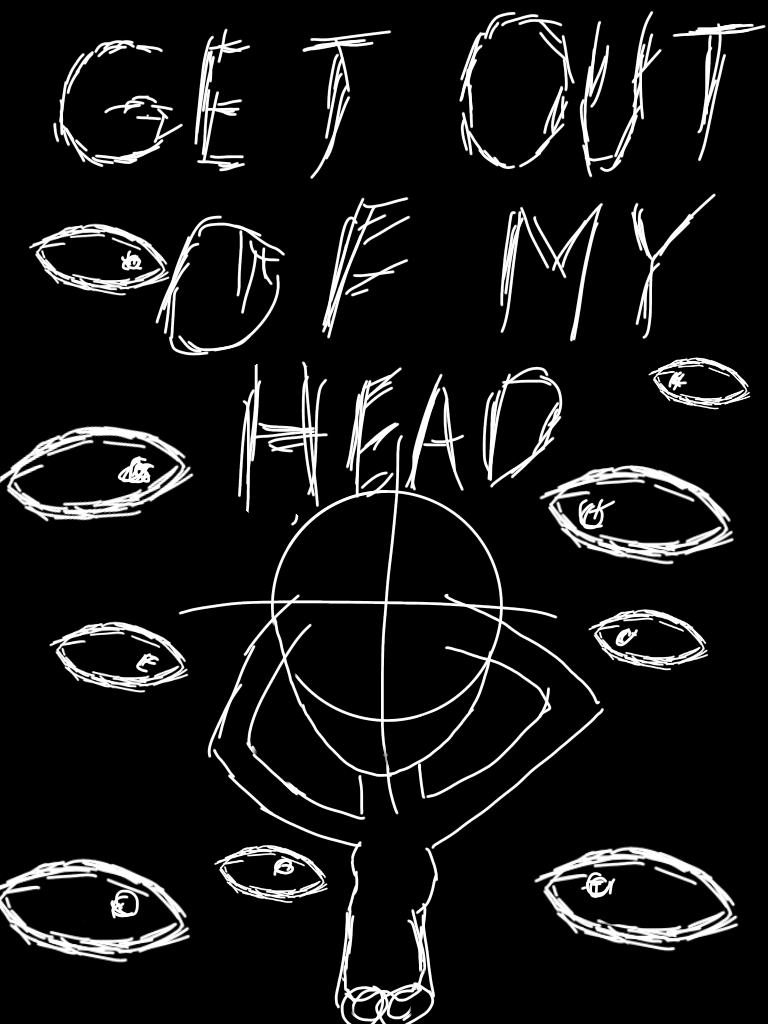 GET OUT OF MY HEAD - ibisPaint