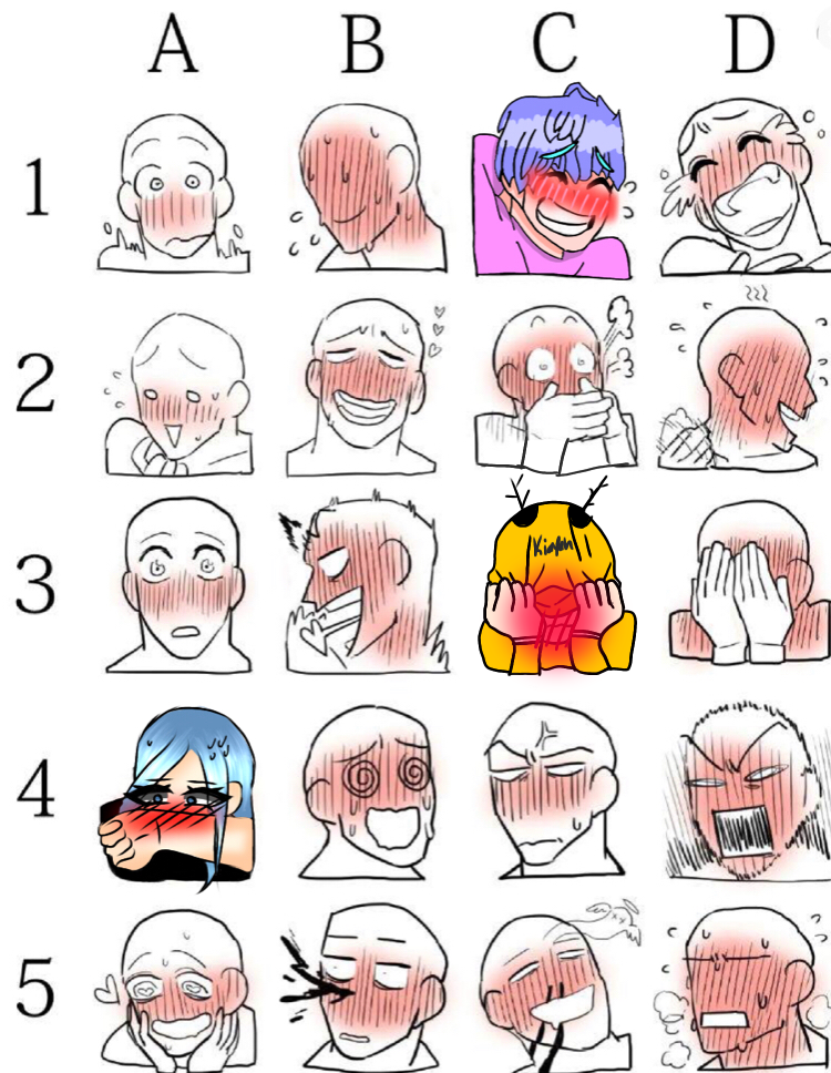 Another blushing collab - ibisPaint