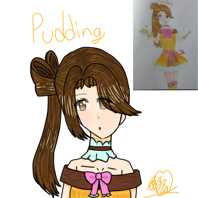 My OC pudding - ibisPaint