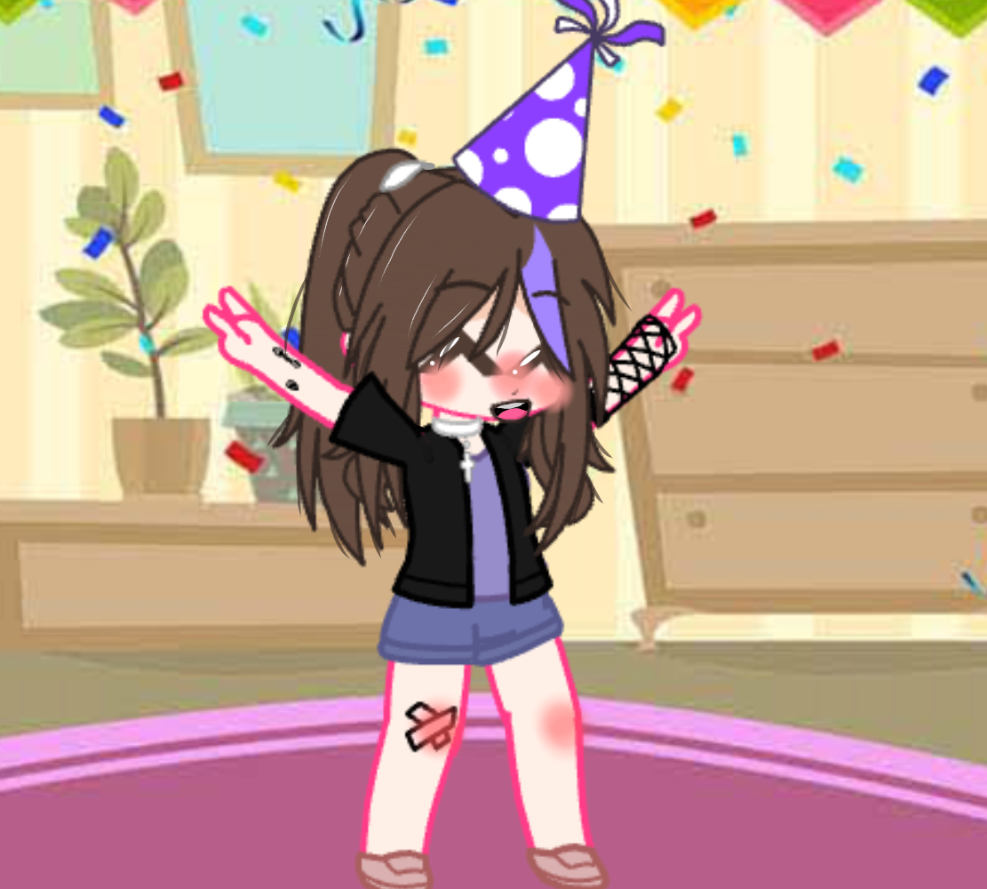 Feliz casi cumpleaños Creadora uwu - ibisPaint