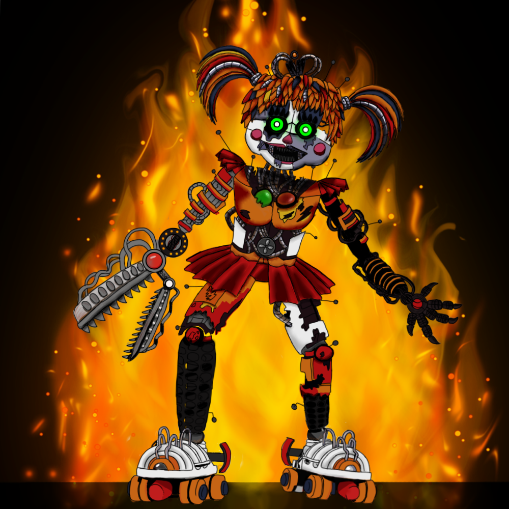 Scrap baby from Fnaf - ibisPaint