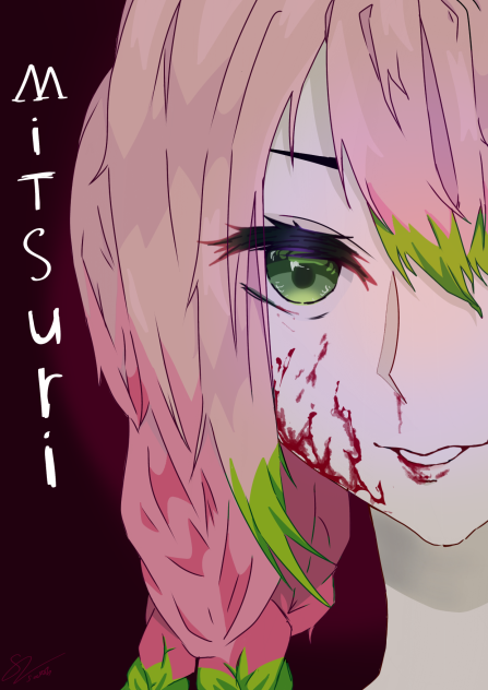 yandere Mitsuri - ibisPaint