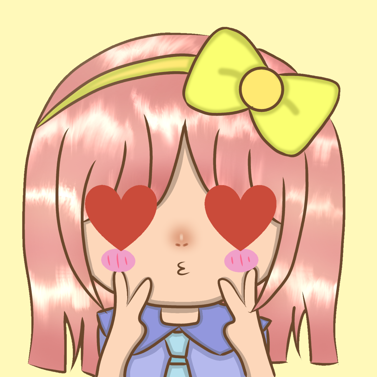 Hearts and Kisses Chibi - ibisPaint