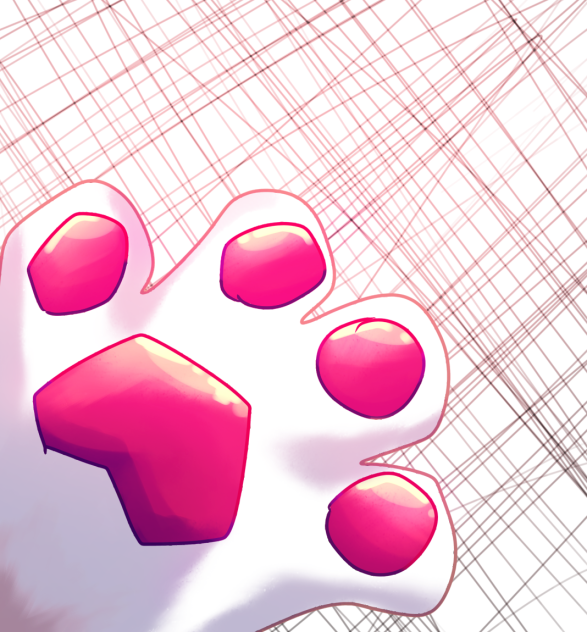 Random furry paw - ibisPaint