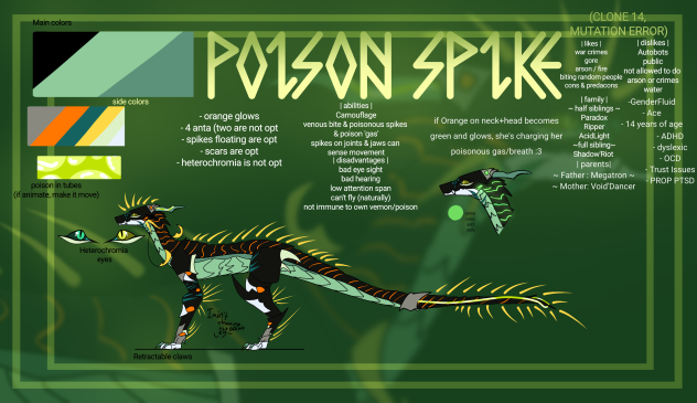 Poison Spike Ref - ibisPaint