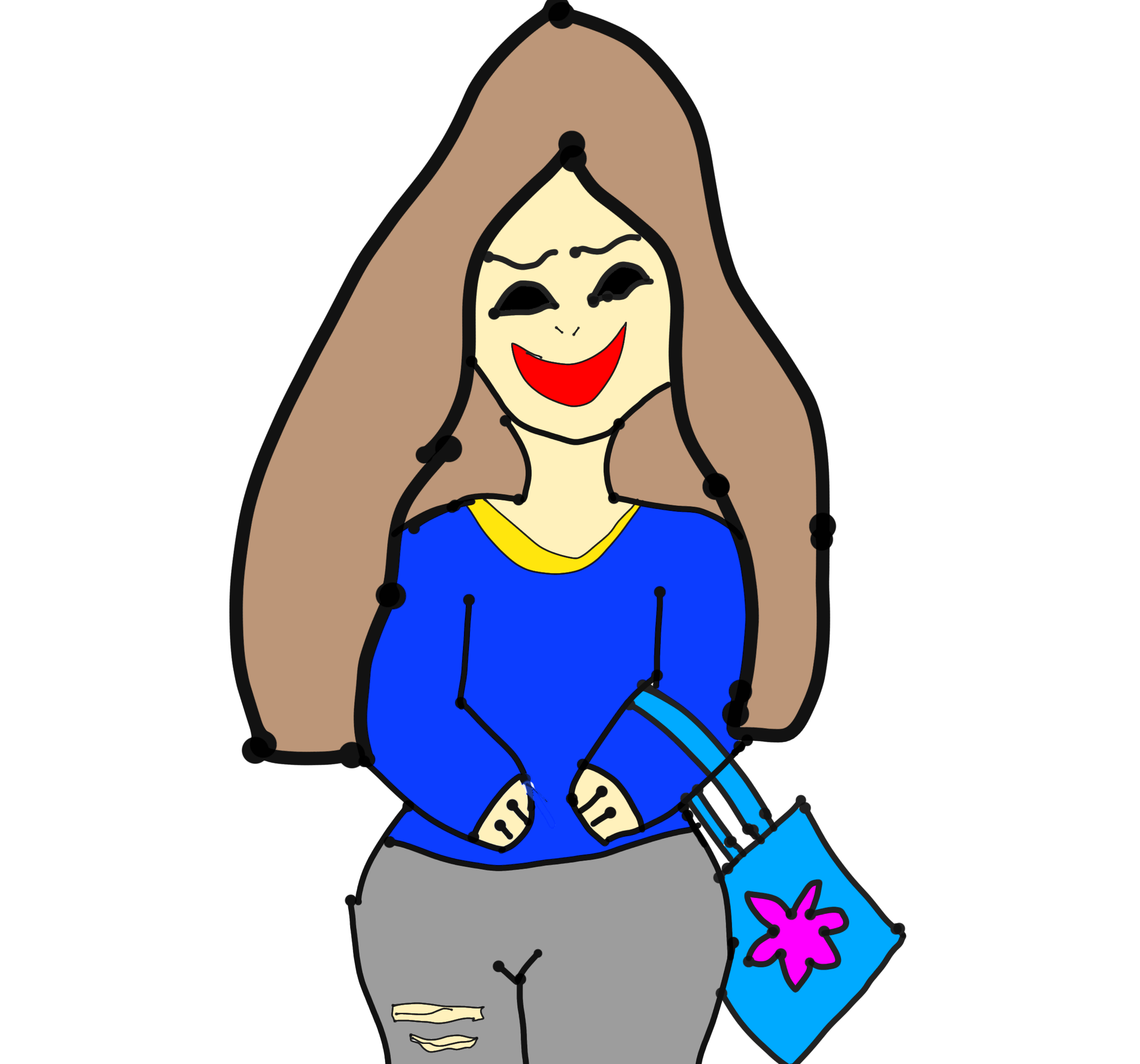 evil aunty - ibisPaint