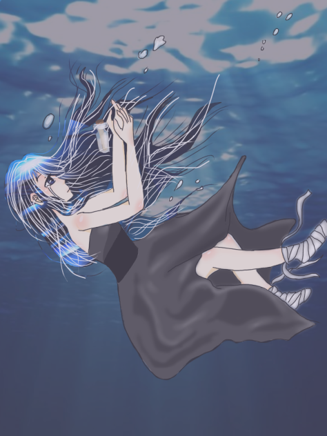 drowning - ibisPaint