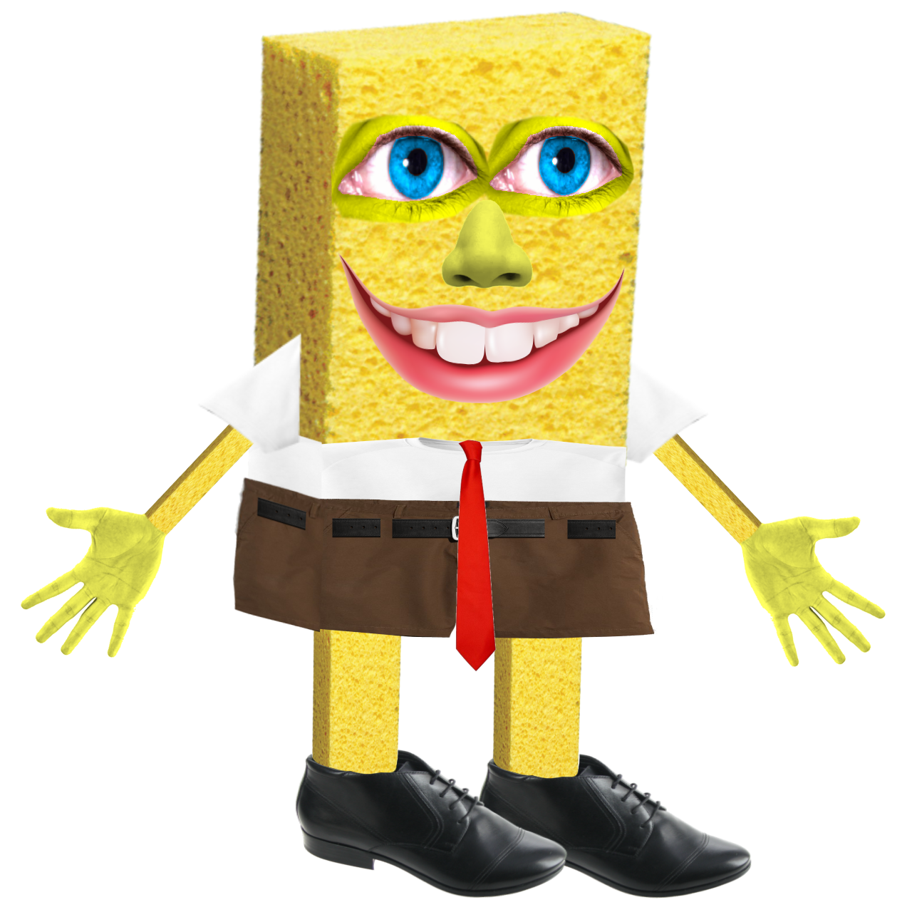 Realistic Spongebob - ibisPaint