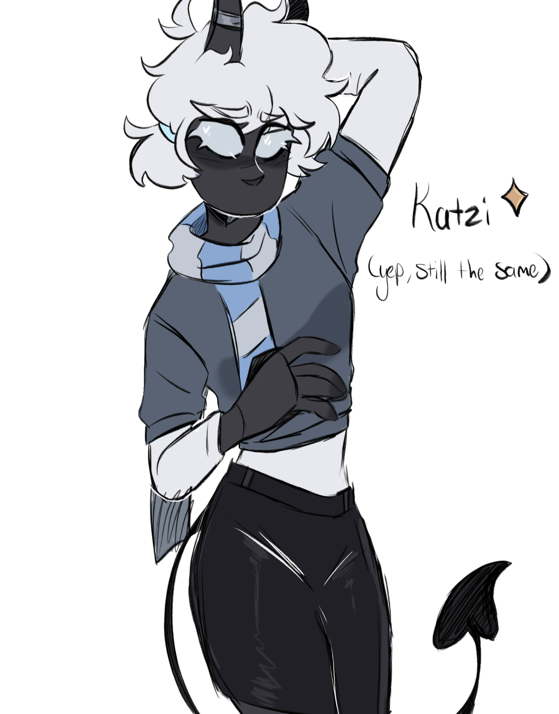 -Genderbend Katzi- - ibisPaint