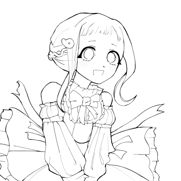 Yashiro without color ! - ibisPaint