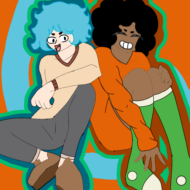 gumball and Darwin - ibisPaint