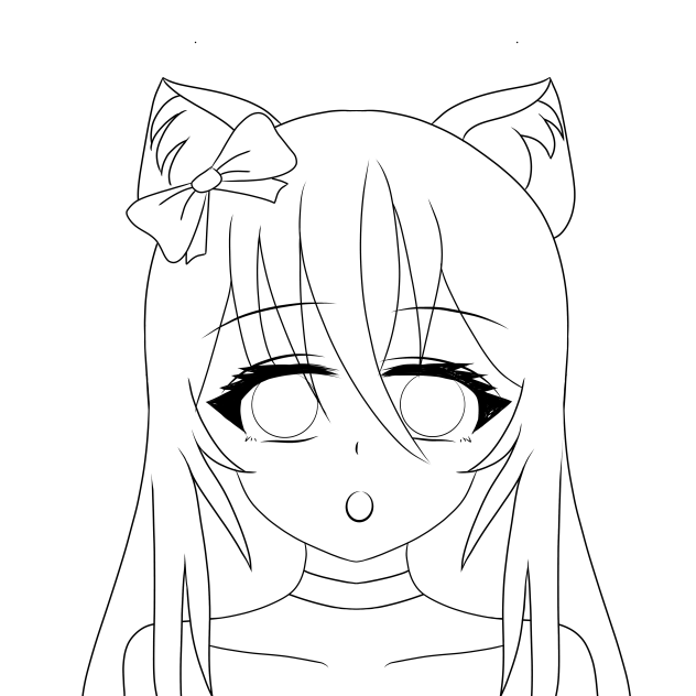 The fox girl - ibisPaint