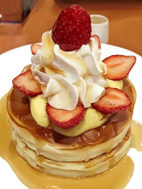 Pancakes 🥞 - ibisPaint