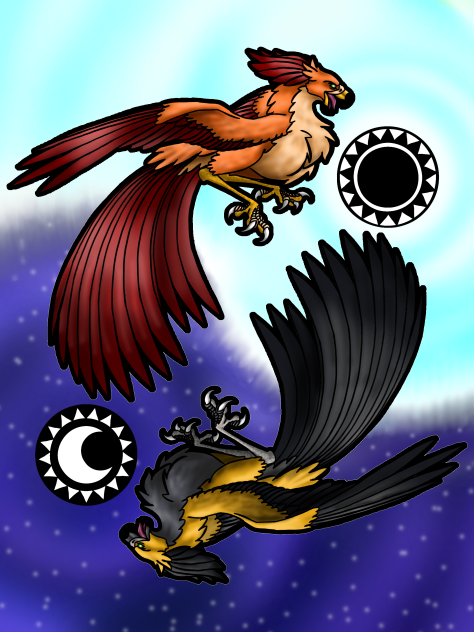 Night and Day - ibisPaint