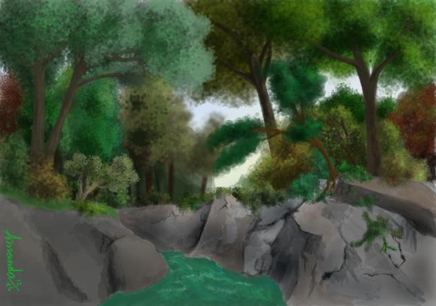 Forest - ibisPaint