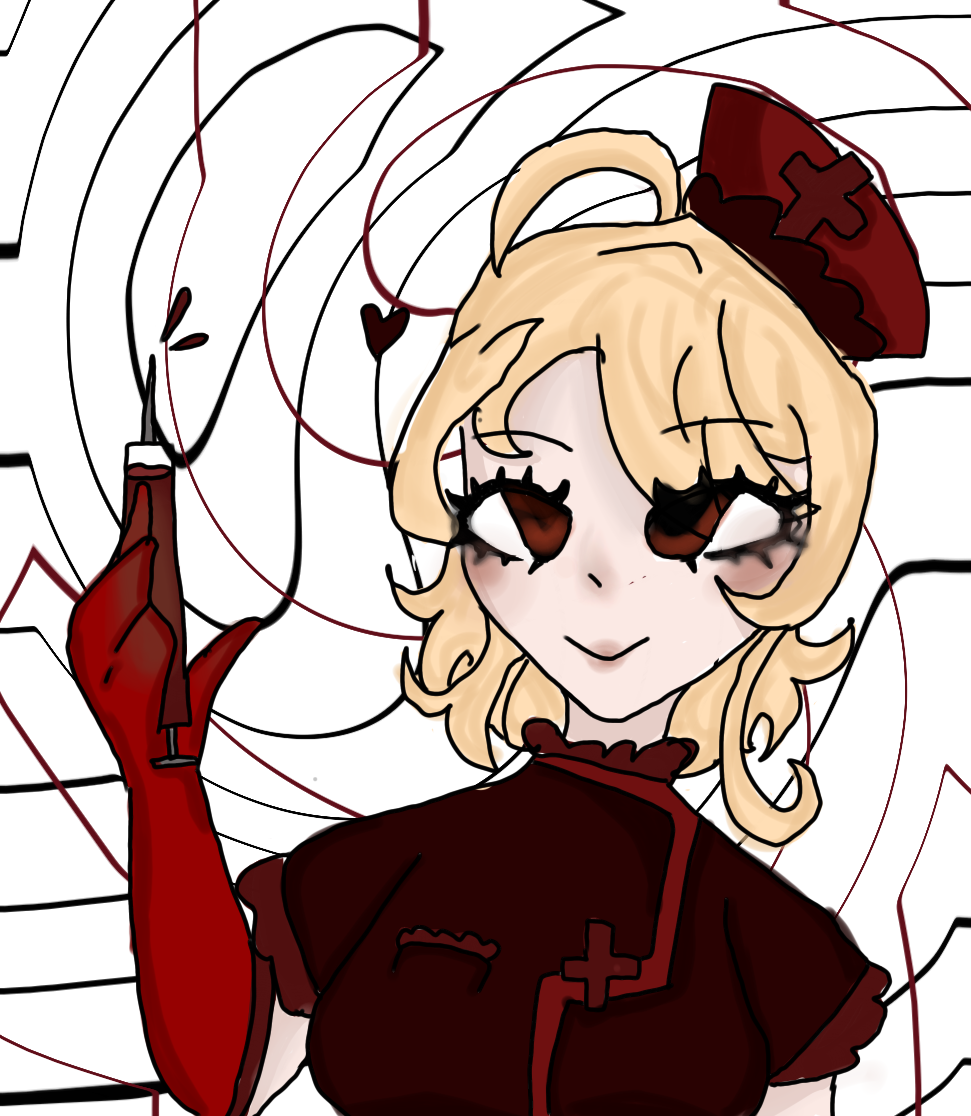 Somethings wrong with the nurse - ibisPaint