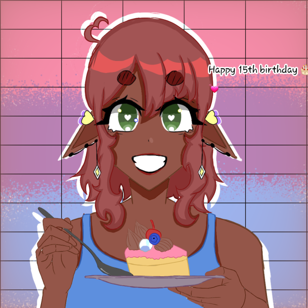 birthday art - ibisPaint