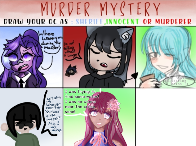 murder mystery collab! - ibisPaint